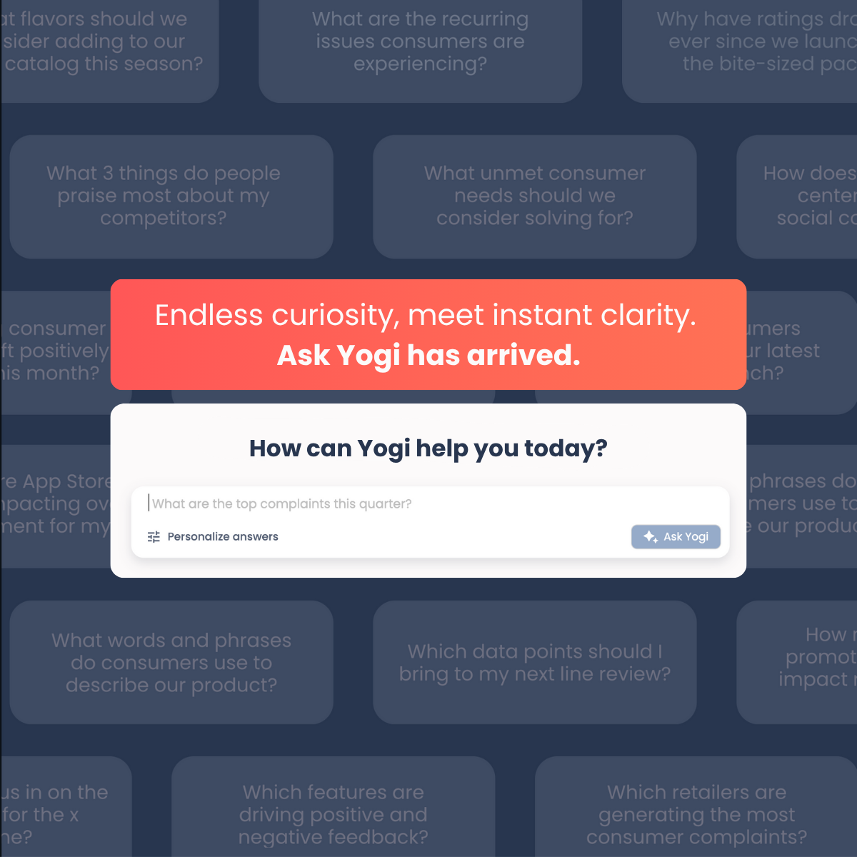 Yogi | AI Powered Customer Feedback Analytics